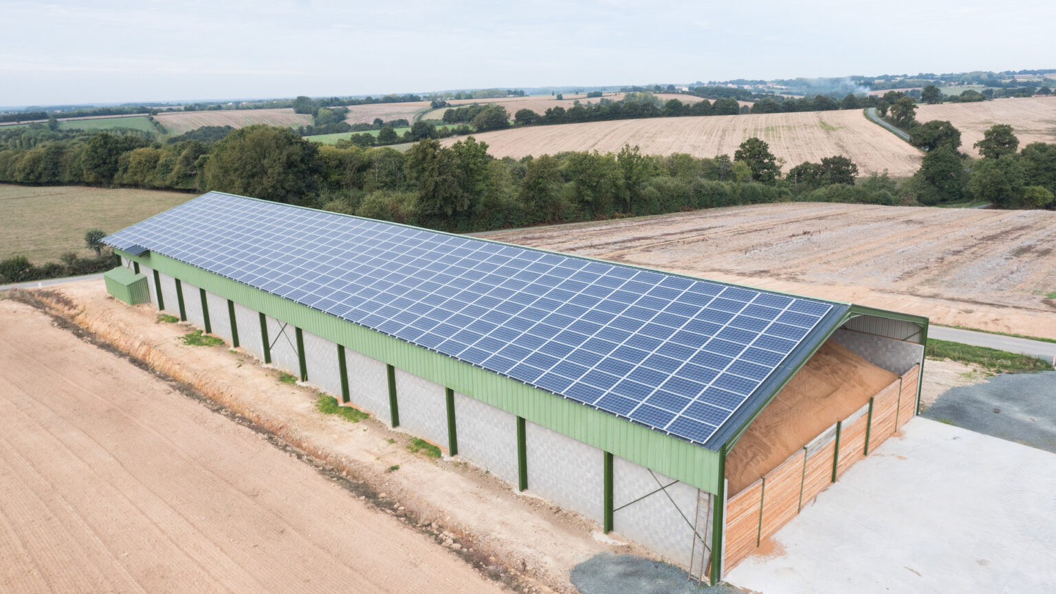 Projet photovoltaïque agricole - Cavac Services
